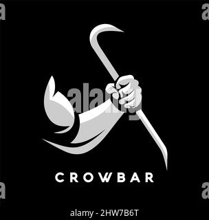 Crowbar design illustration vector eps format , suitable for your ...