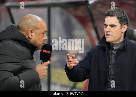 ALKMAAR - (l-r) Marciano Vink and Kenneth Perez during the round of 16 ...