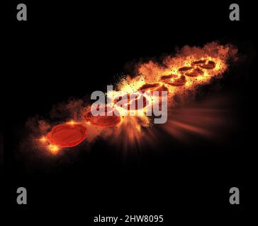 7 Seven Seals Scroll Fire Explosion Daniel John Prophecies Revelation ...