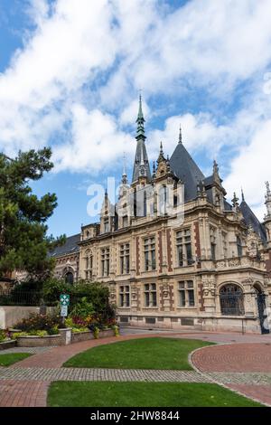 Historical Benedictine Palace Museum in Fecamp, France Stock Photo - Alamy