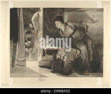 Lawrence Alma Tadema, Welcome Footsteps, (Well-known Footsteps ...