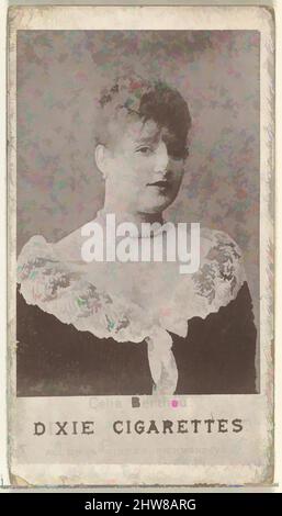 Celia Berthou, from the Actresses series (N67), is a promotional image ...