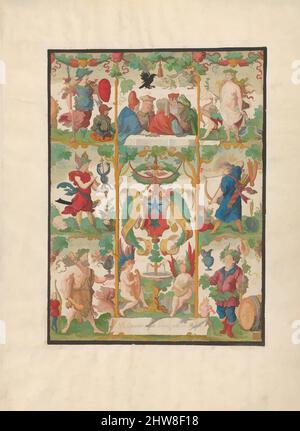 Classical Allegory with the arms of the Ochsenfelder, mid-16th century ...