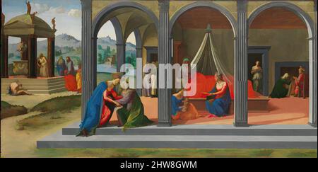 Francesco Granacci, Scenes from the Life of St John the Baptist. Circa ...