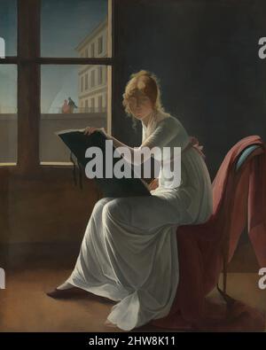 Charlotte du Val d'Ognes - by Marie-Denise Villers, 1801 Stock Photo ...