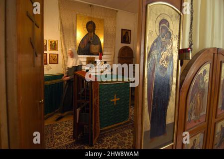 Rome, Italy 29/06/2005: Monastery of cloistered nuns Dormizione di ...