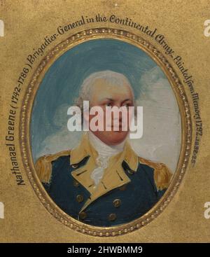 Major General Nathanael Greene. Artist: John Trumbull, American, 1756 ...