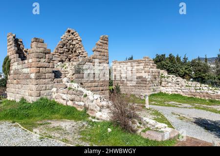 Myndos Gate of famous tourism city Bodrum, Mugla, Turkey Stock Photo ...