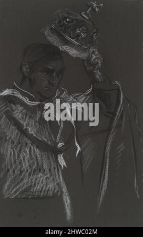 Study of Peer for Coronation of Edward VII. Artist: Edwin Austin Abbey ...