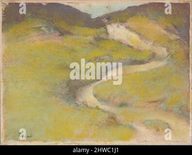 Pathway in a Field Artist: Edgar Degas (French, 1834–1917 Stock Photo ...