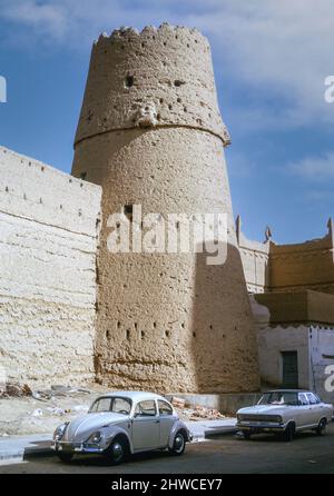 Riyadh, Saudi Arabia. Riyadh Fort. Photographed March 1974 Stock Photo ...