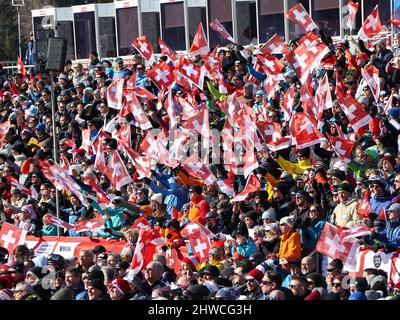 Lenzerheide, Italy. 05th Mar, 2022. Michelle Gisin (SUI) during 2022 ...