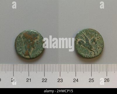 Mint: Corinth, Ruler: Augustus, Emperor of Rome, 63 B.C.–A.D. 14, ruled ...