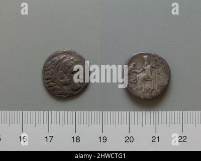 1 Drachm of Antigonus I Monophthalmus from Lampsacus. Ruler: Antigonus ...