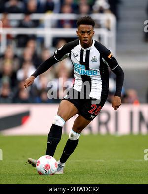 Newcastle United's Joe Willock during the Premier League match between ...