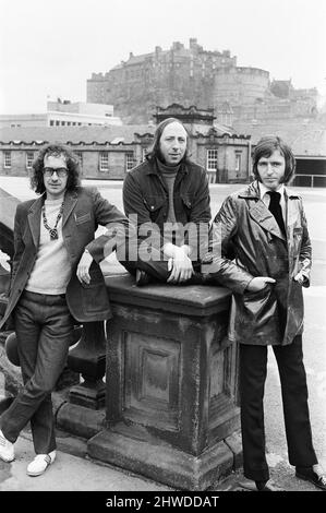 Liverpool pop group The Scaffold pictured in Edinburgh.From top: John ...
