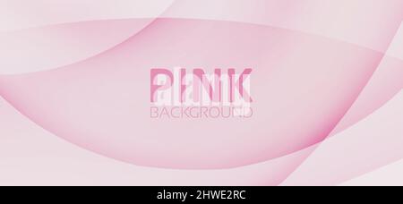 Minimal pale pink background with translucent rounded shapes. Simple ...