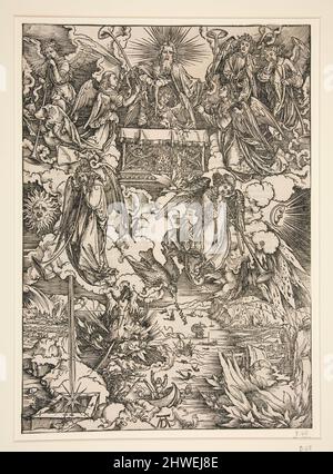 The Seven Angels with the Trumpets, from "The Apocalypse", Latin ...