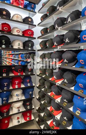 Major League Baseball flagship store in Rockefeller Center, New York ...