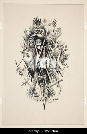 Untitled (Abstract Forms). Artist: Rudolf Bauer, German, 1889–1953 ...