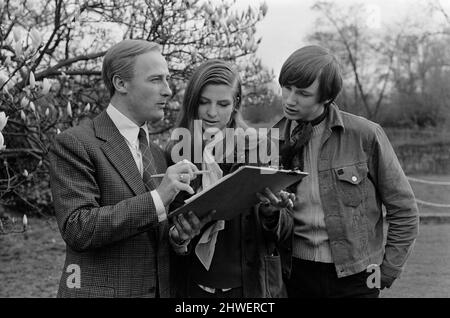 Filming of the final episode of the second series of the television ...