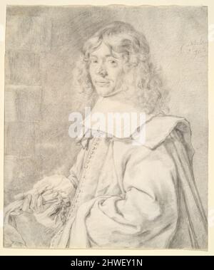 Cornelis Visscher Portrait of a young man with a pointed beard and ...