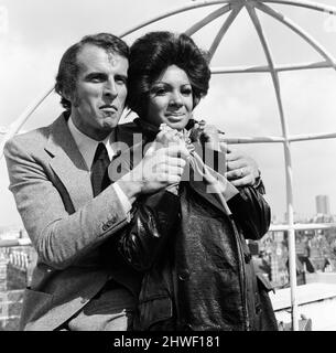Singer Shirley Bassey with her husband and manager Sergio Novak. Miss ...