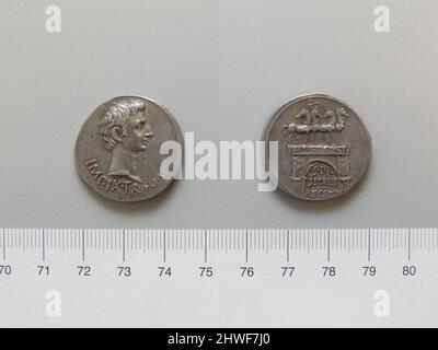 Cistophorus of Augustus, Emperor of Rome from Pergamum. Ruler: Augustus ...
