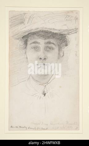 John Singer Sargent – Portrait of Miss Katherine Elizabeth Lewis (d ...
