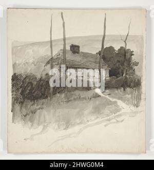 Architectural Study. Artist: Edwin Austin Abbey, American, 1852–1911, M ...
