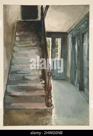 Interior Study. Artist: Edwin Austin Abbey, American, 1852–1911, M.A ...