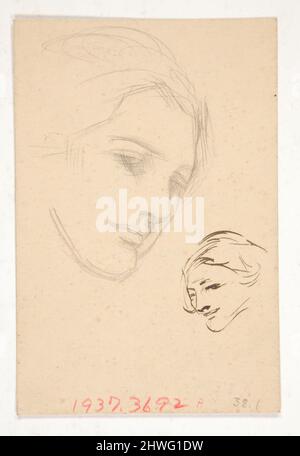 Portrait of an unidentified woman. Artist: Edwin Austin Abbey, American ...