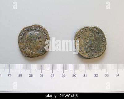Sestertius of Balbinus from Rome. Ruler: Balbinus, Emperor of Rome, 178 ...