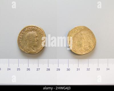 Sestertius of Pupienus from Rome. Ruler: Pupienus, ca. 165–238, ruled ...