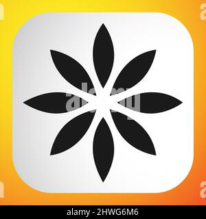 Lotus flower, flower, petals natural, eco, ecology and nature symbol ...