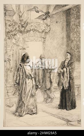 Illustration of Shylock from The Merchant of Venice. Tales from ...