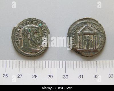1 Nummus of Maximian from Carthage. Ruler: Maximian, Emperor of Rome ...