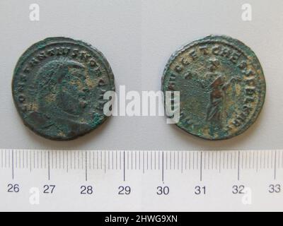 1 Nummus of Maximian from Carthage. Ruler: Maximian, Emperor of Rome ...