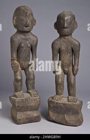 Sculptural representation of a female figure, ancient artifact ...