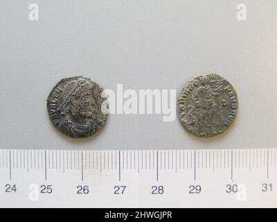 1 Nummus of Valens, Emperor of the Roman Empire from Siscia. Ruler ...