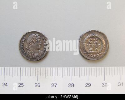 1 Siliqua of Valens, Emperor of the Roman Empire from Unknown . Ruler ...