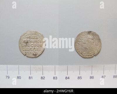 Miliaresion of Michael III from Constantinople. Ruler: Michael III ...