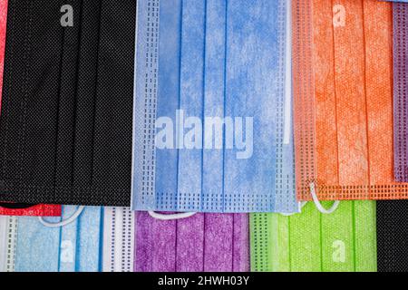 Background Of Are Plane Of Color Surgical Mask Stock Photo - Alamy