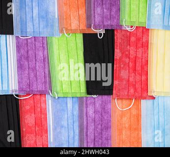 Background Of Are Plane Of Color Surgical Mask Stock Photo - Alamy