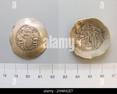 Trachy of John II Komnenos from Constantinople. Ruler: John II Komnenos ...
