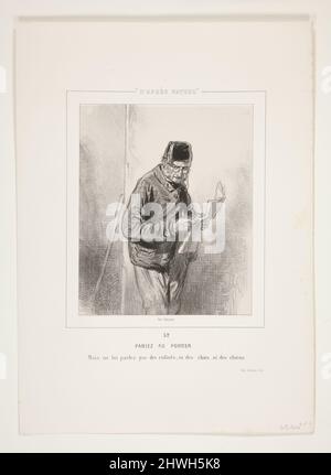Ne lui parlez pas des chiens de garde! ,. Paul Gavarni (1804-1866 ...