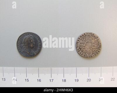 Sixpence of King George I from London. Ruler: George I, King of Great ...