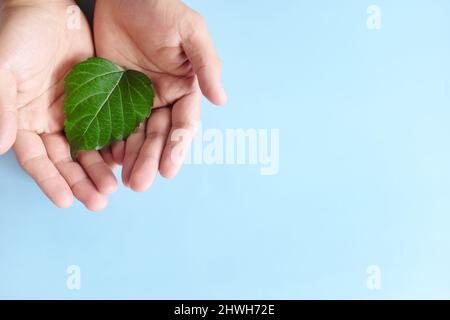 love to nature concept. environmental conservation Stock Photo - Alamy