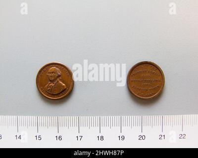 Token of George Washington (“Gen. of the American Armies”). Honorand ...