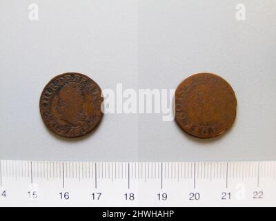 Double Tournois of Louis XIII, King of France. Ruler: Louis XIII, King ...